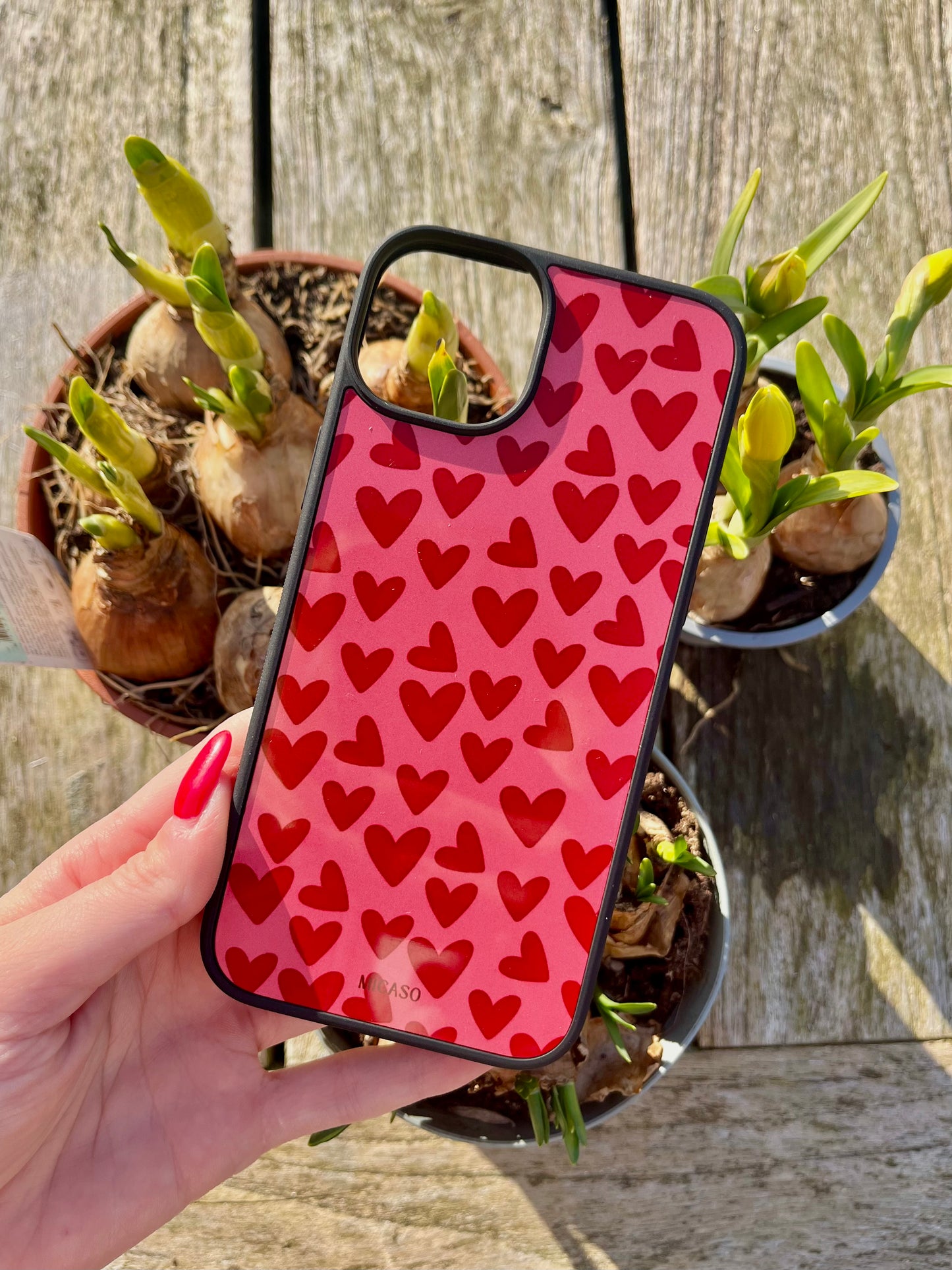 Red Heart Phone Case – Micaso